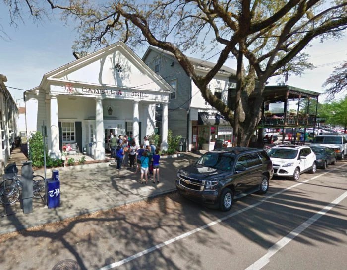 Visiting Camellia Grill with Raymond Reggie of Mandeville, Louisiana